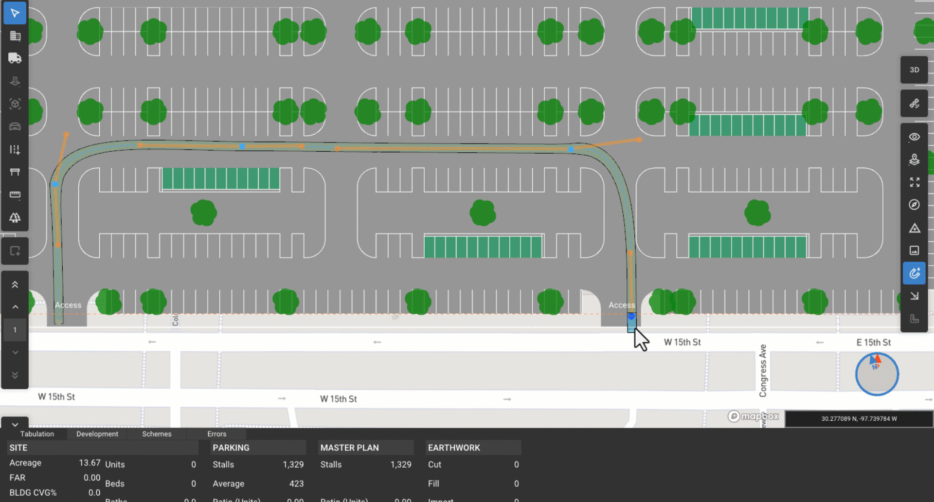 Test a Vehicle Path