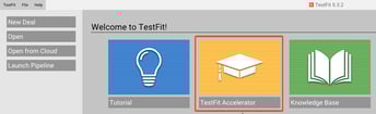 Accessing the TestFit Accelerator